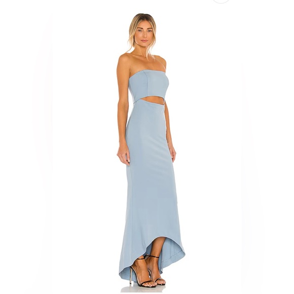 REVOLVE | Dresses | Revolve June Gown In Baby Blue | Poshmark